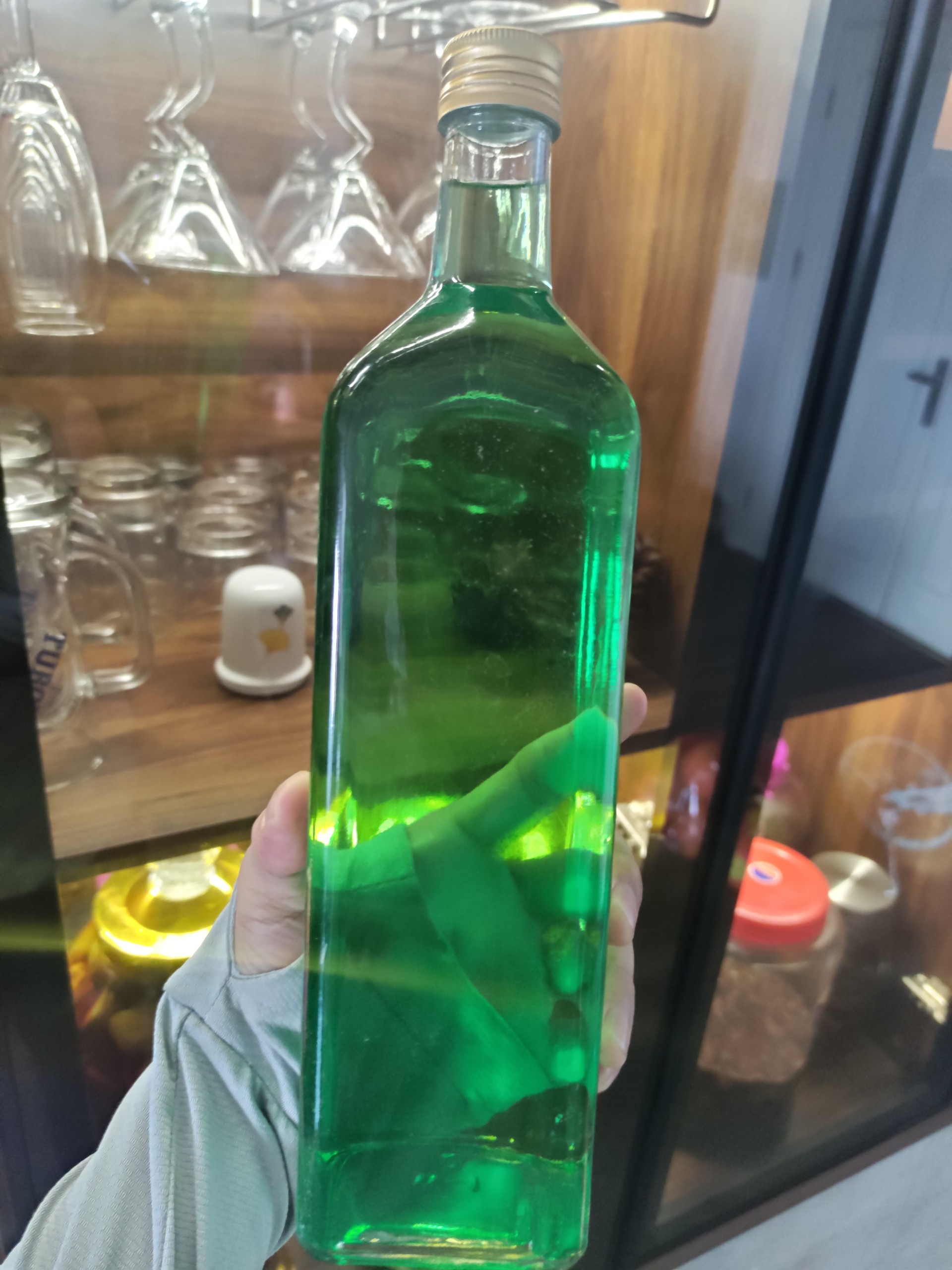 Rượu áp xanh Bến Tre (195k/chai 1lit)